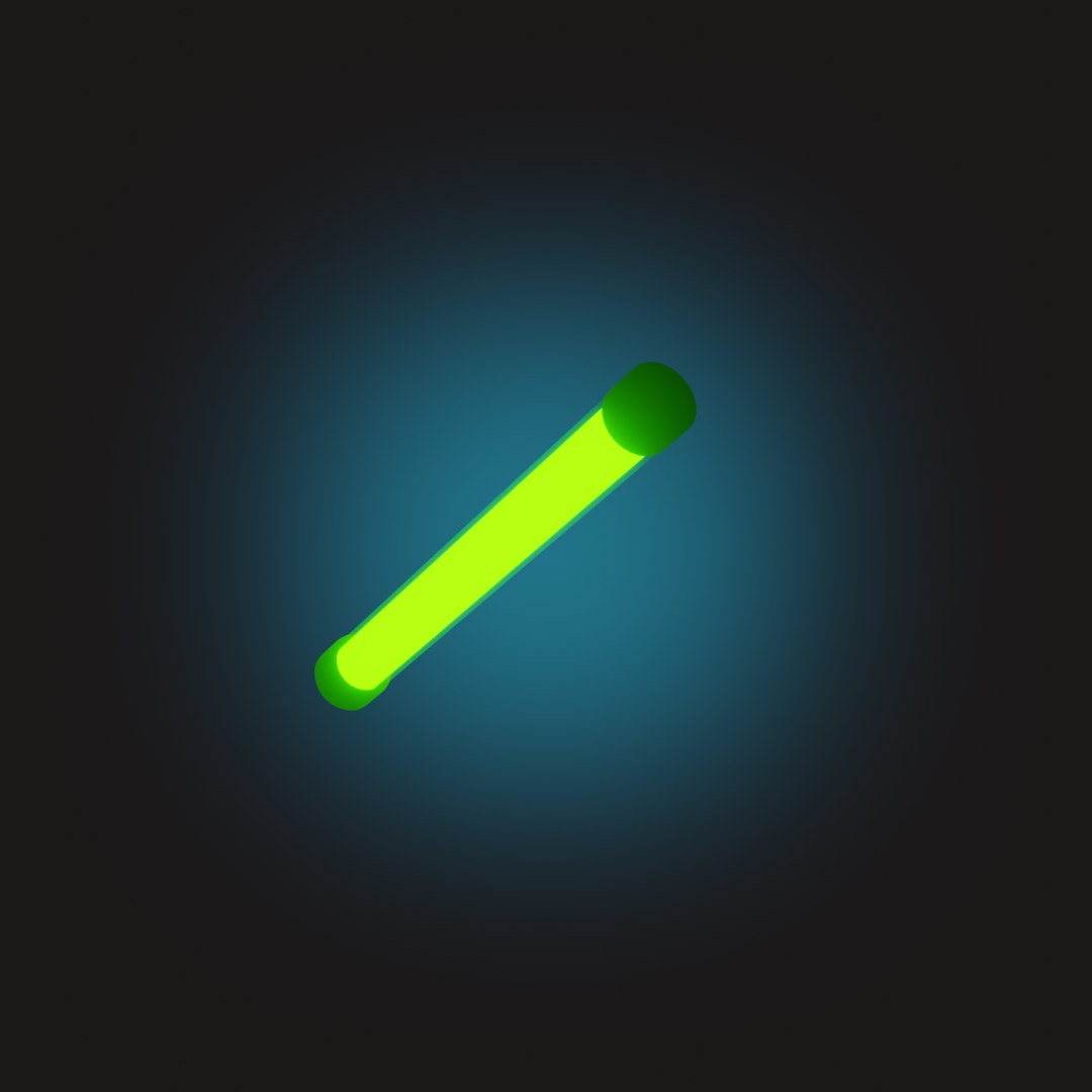3D Glowstick Low-Poly Game Ready Low-poly Model - TurboSquid 1773907