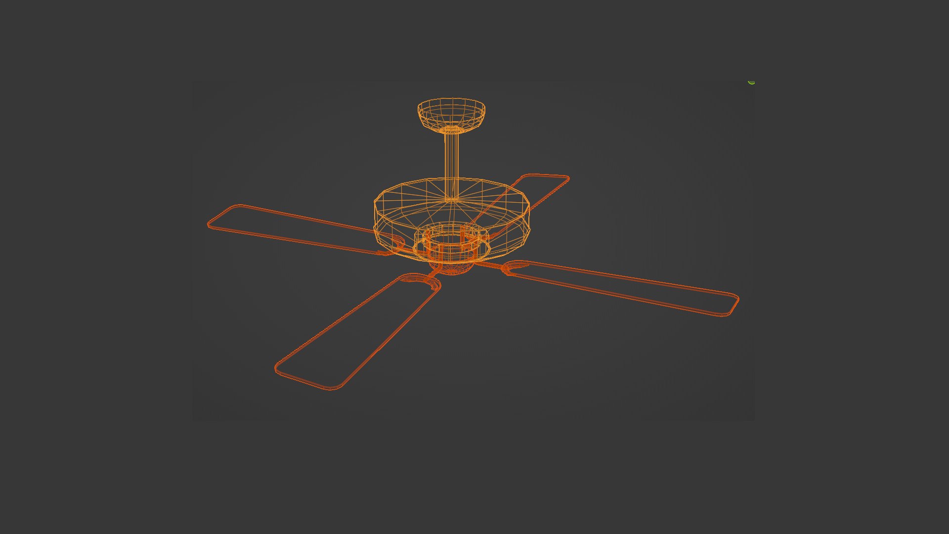 Celling Fan 3D Model - TurboSquid 2029852