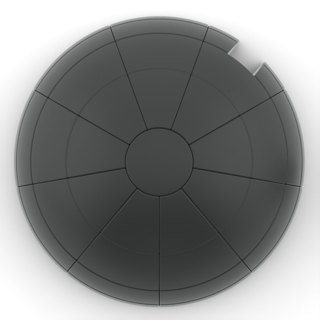 3d Dome Blocks Model