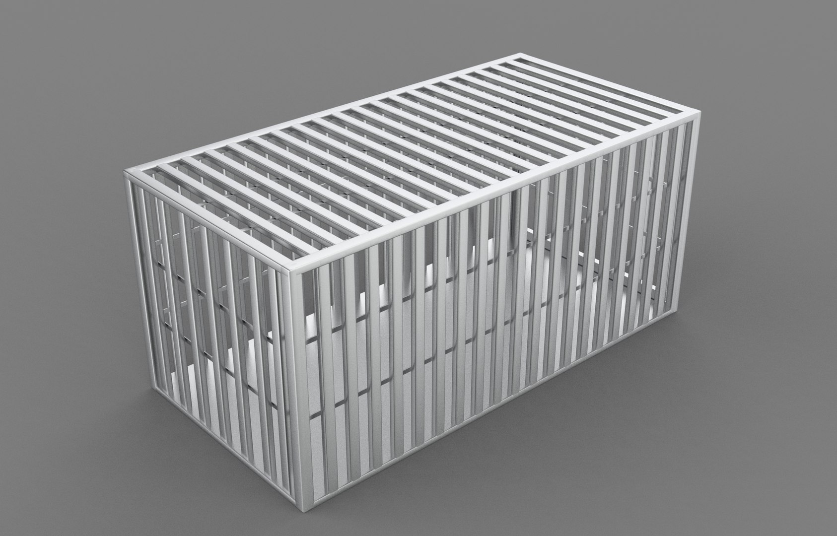 Old Cage Model 3D Model 3D Model - TurboSquid 2348375