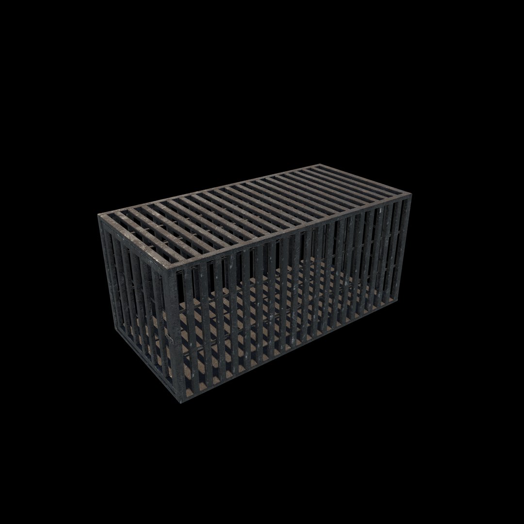 Old Cage Model 3D Model 3D Model - TurboSquid 2348375