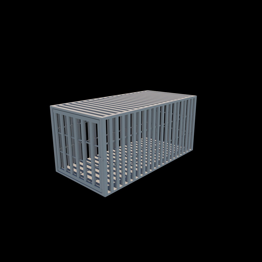 Old Cage Model 3D Model 3D Model - TurboSquid 2348375