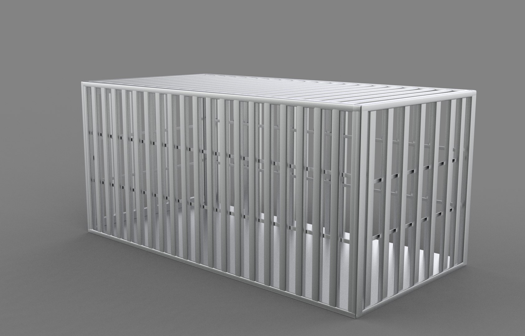 Old Cage Model 3D Model 3D Model - TurboSquid 2348375