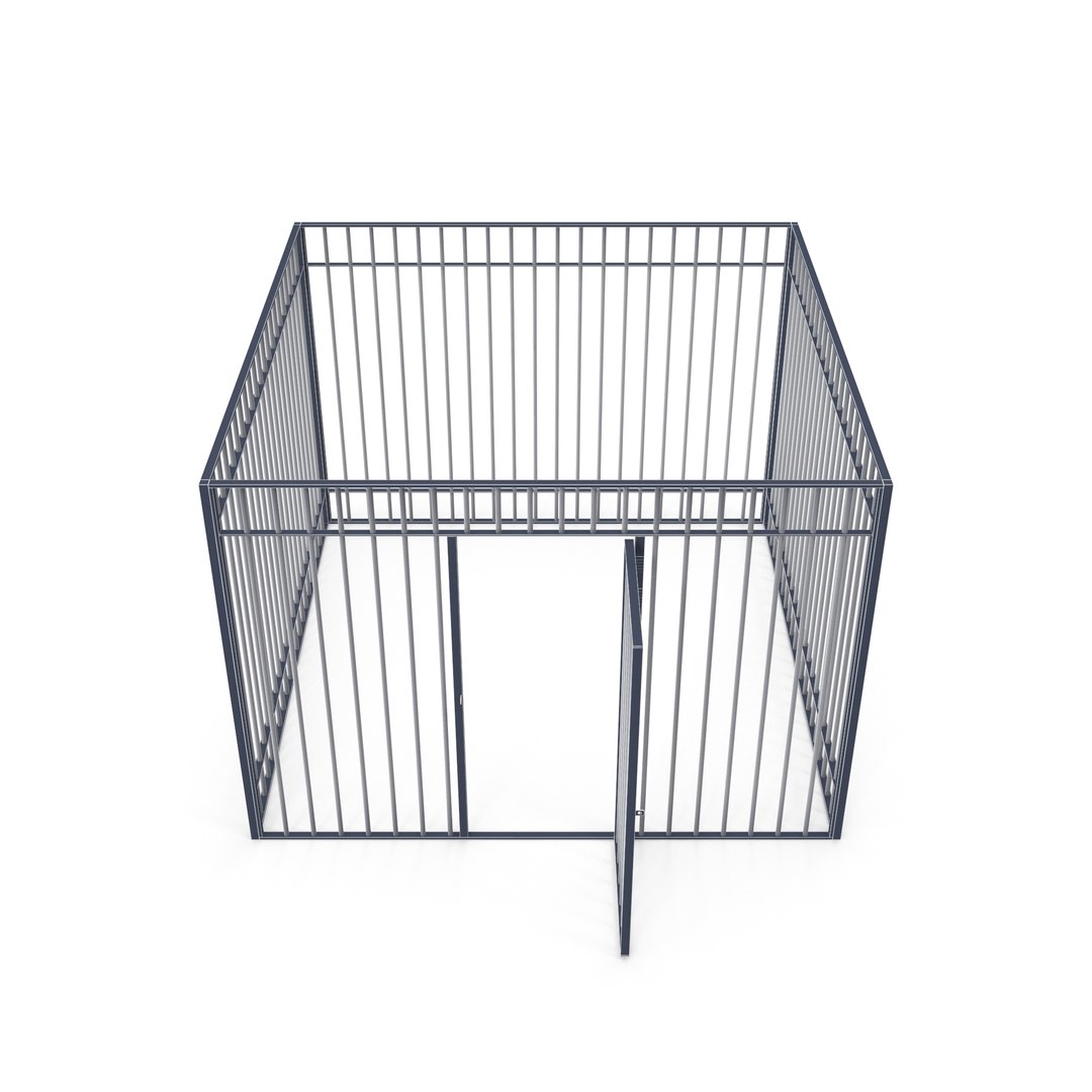 Iron Prison Cage 3D model - TurboSquid 2164458
