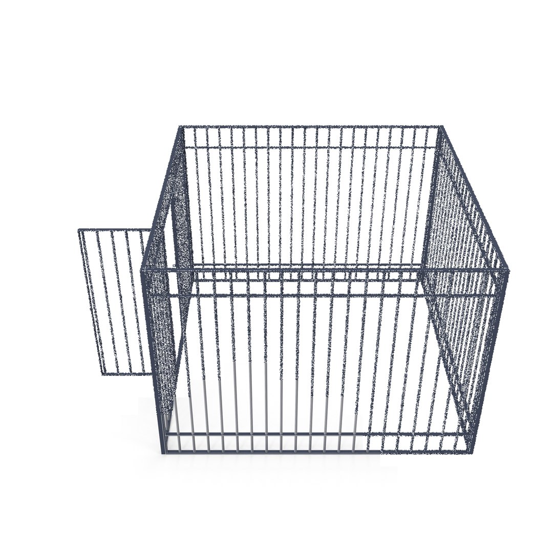 Iron Prison Cage 3D model - TurboSquid 2164458