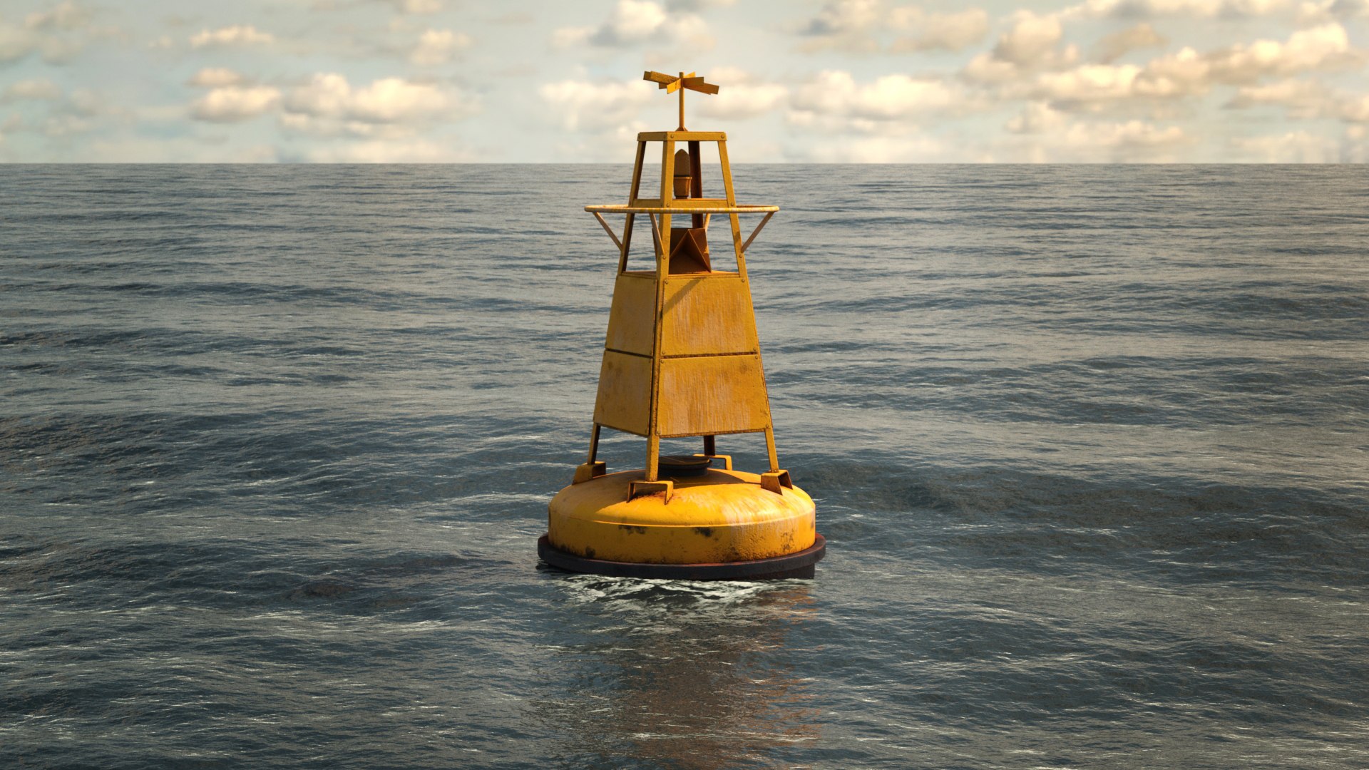 Sea Buoy 3D Model - TurboSquid 2059302