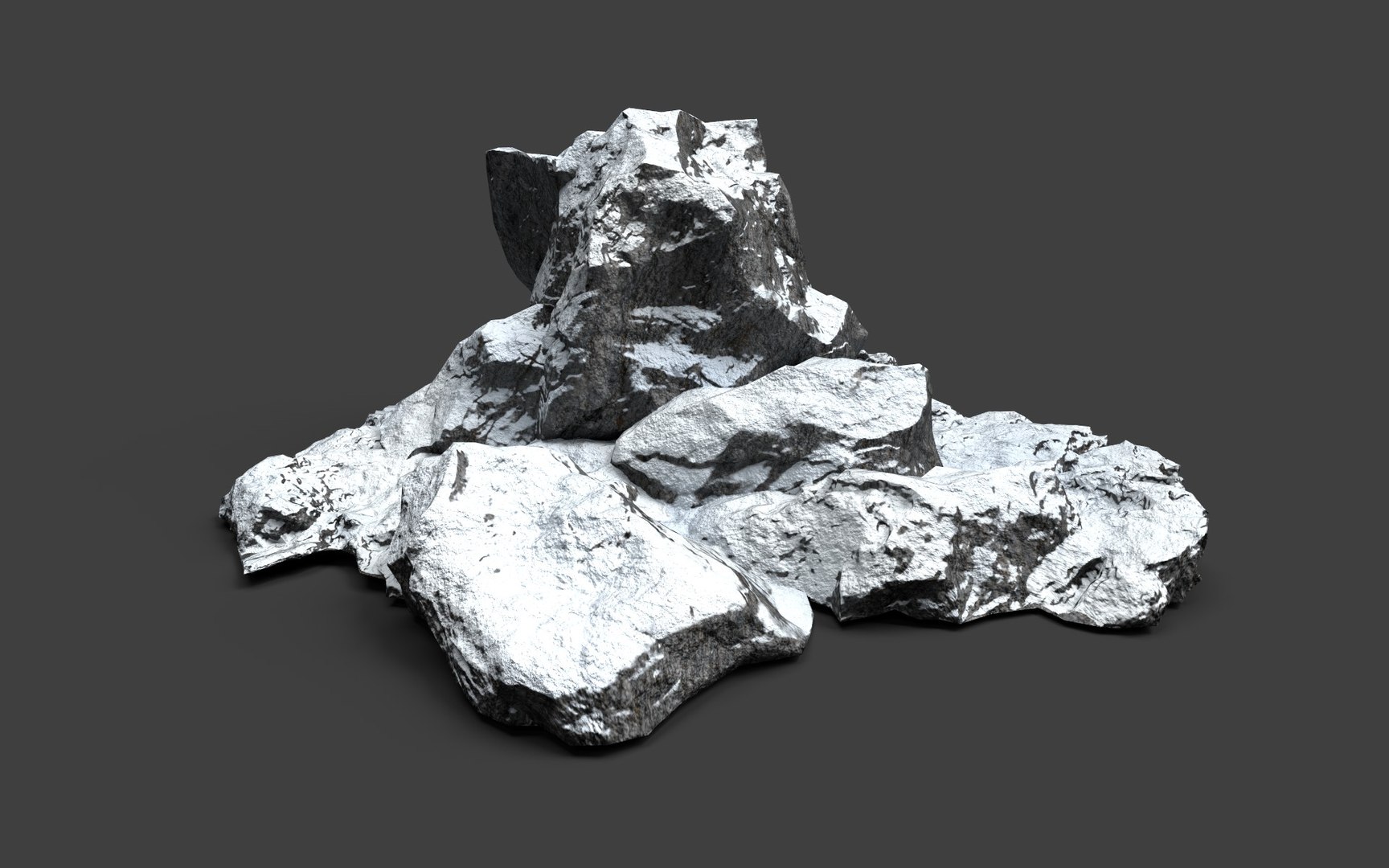 3D rock games model - TurboSquid 1634675