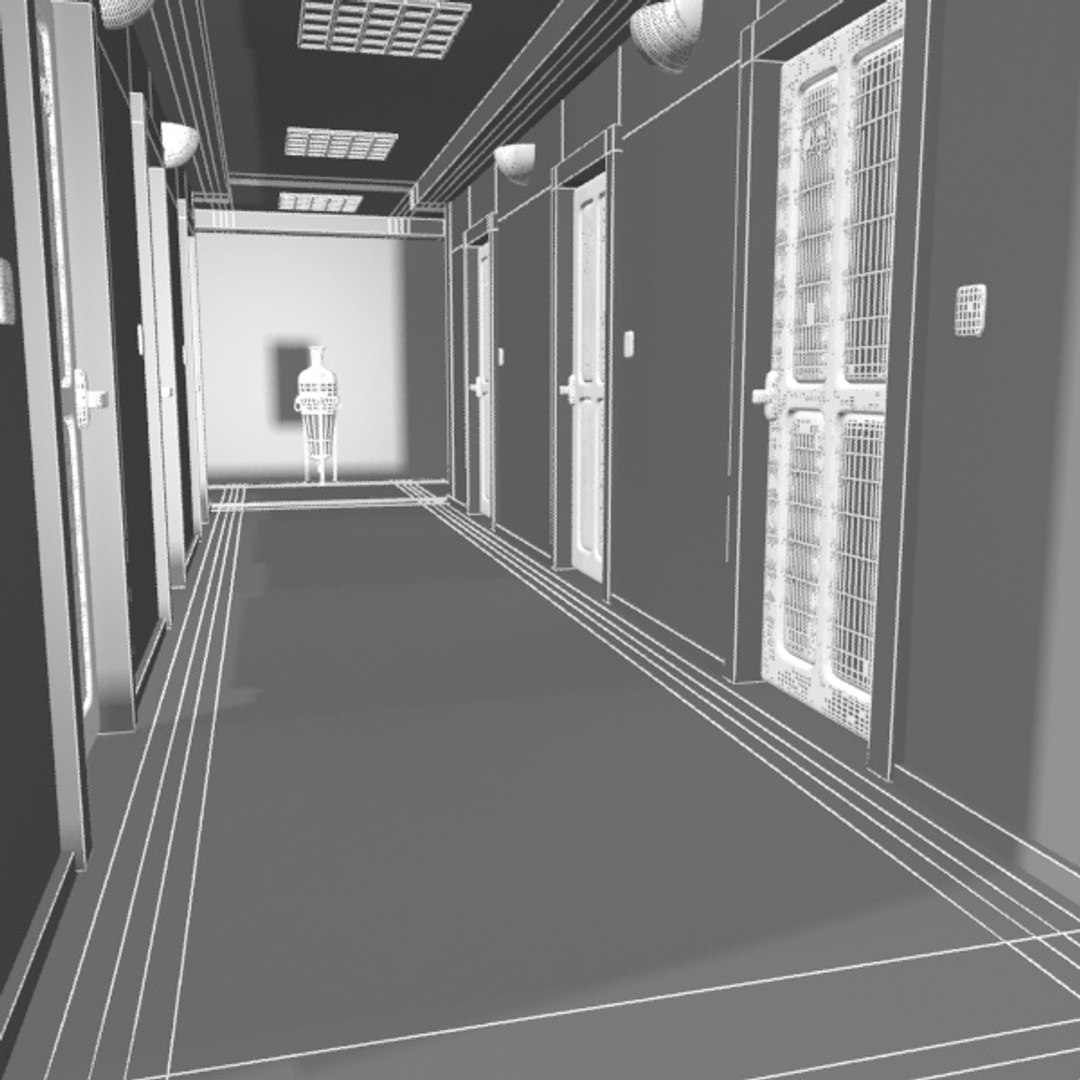 3d Cartoon Hallway Toon