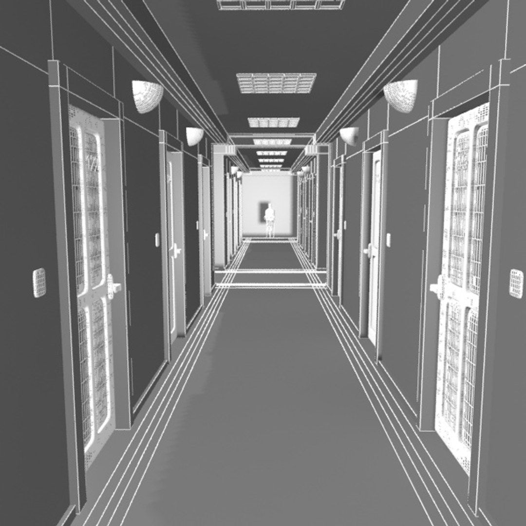 3d Cartoon Hallway Toon