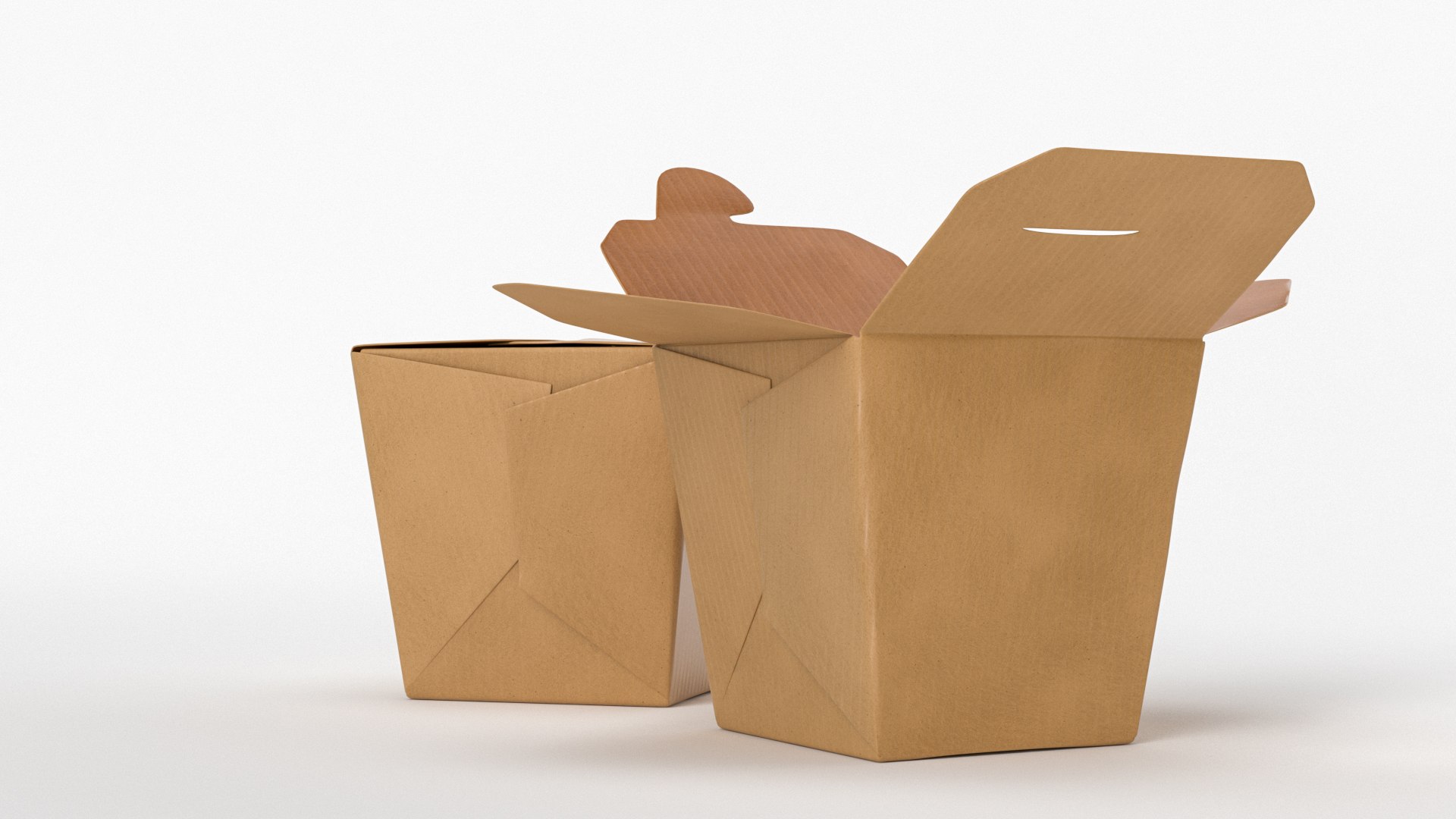 3D Chinese Wok Box Package Model - TurboSquid 1558992