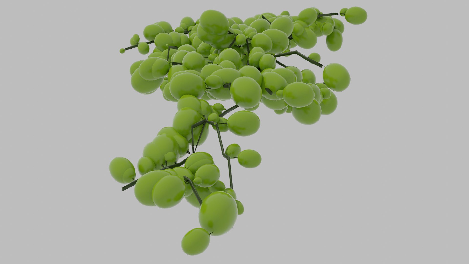 Grapes 3D Model - TurboSquid 2145416