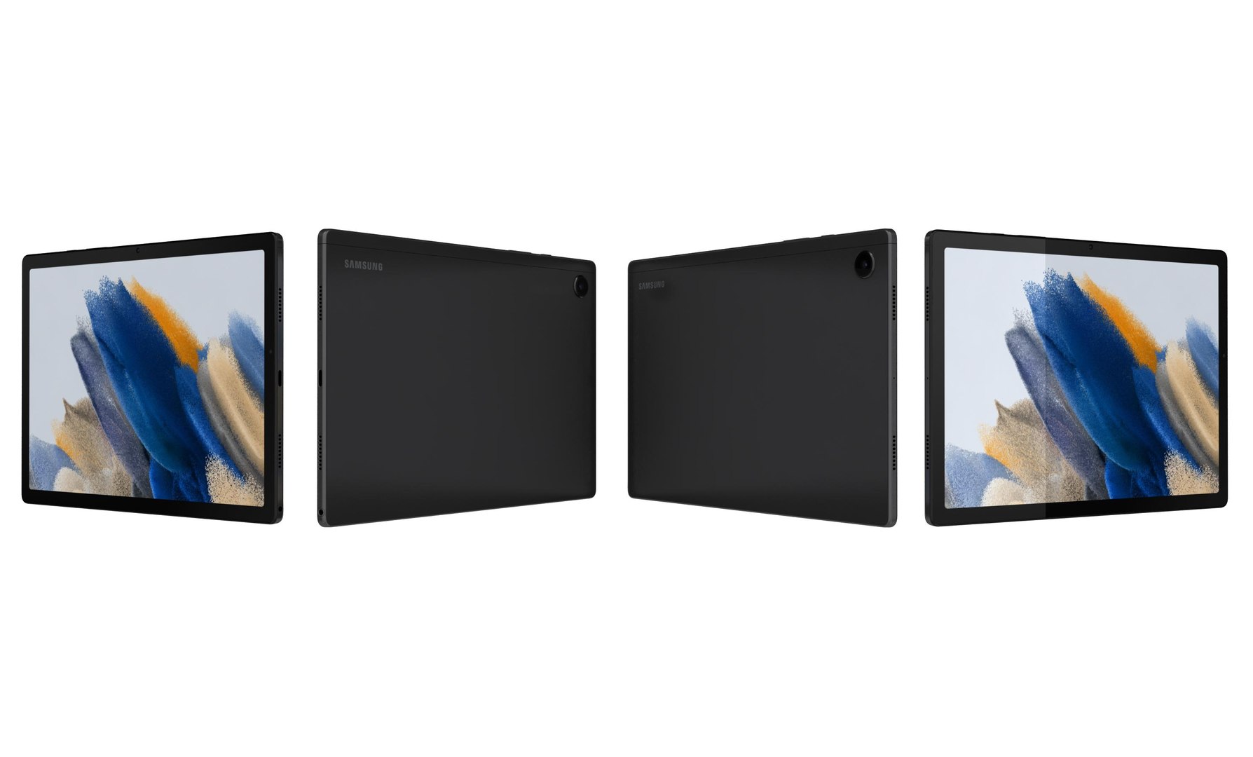 3D Samsung Galaxy Tab A8 All Colors Model - TurboSquid 1835173