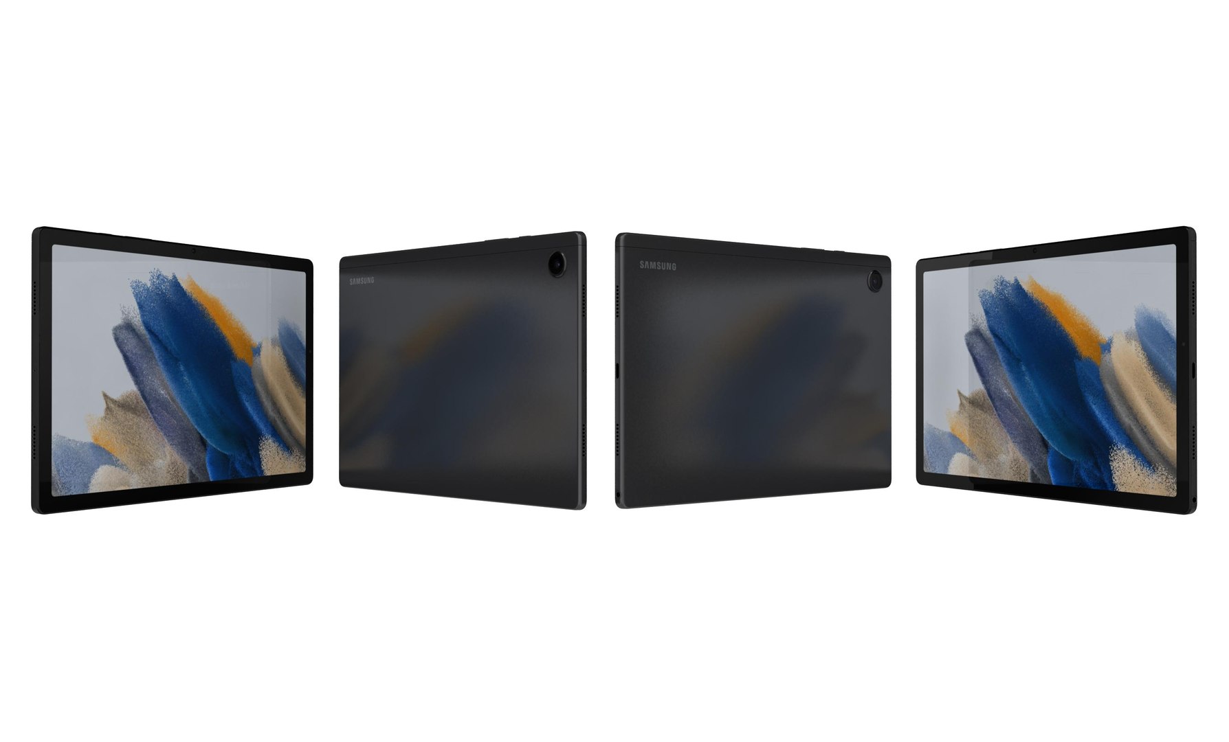 3D Samsung Galaxy Tab A8 All Colors Model - TurboSquid 1835173