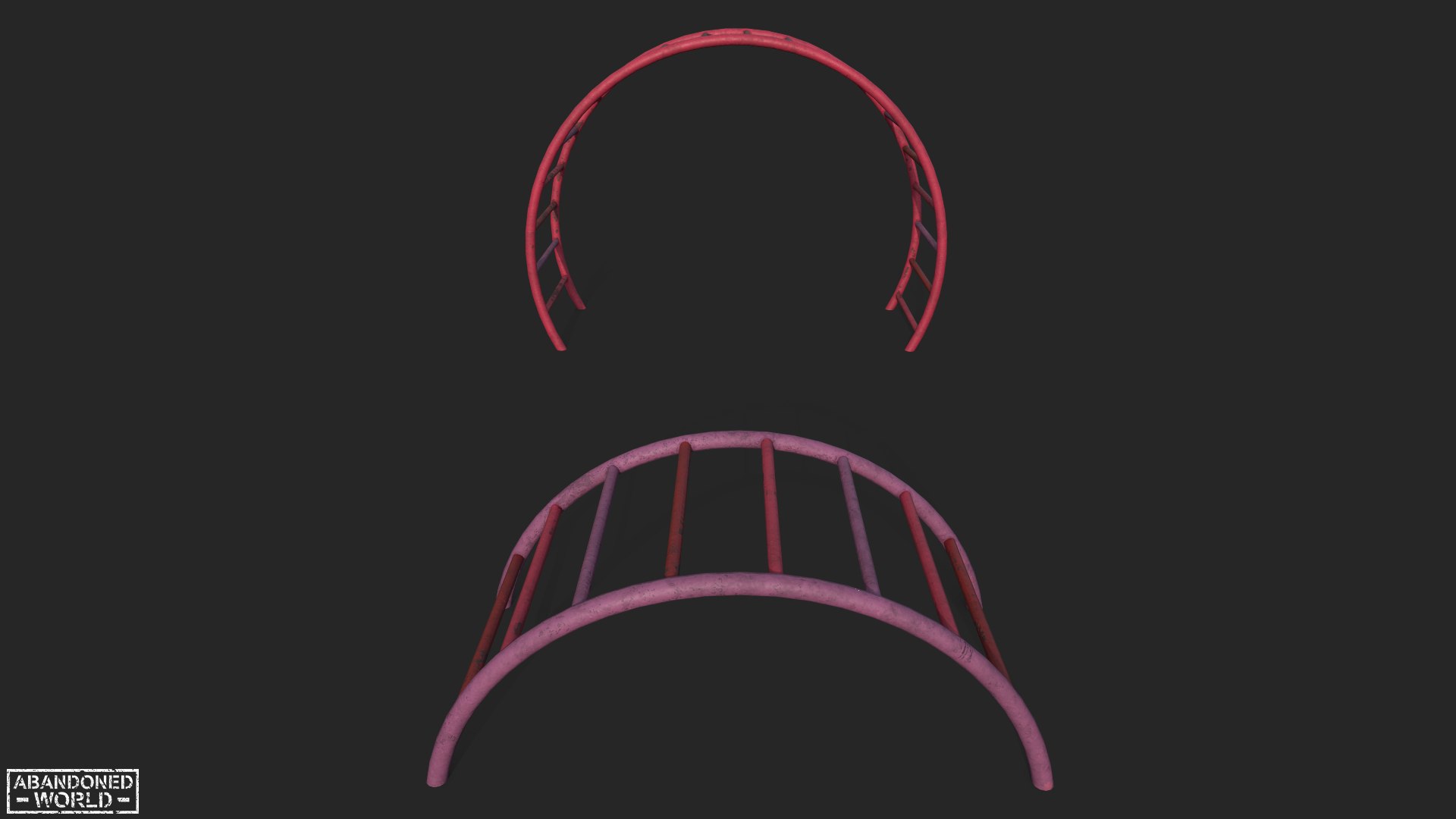 3D Old Playground Props Set Vol.2 - TurboSquid 2176246