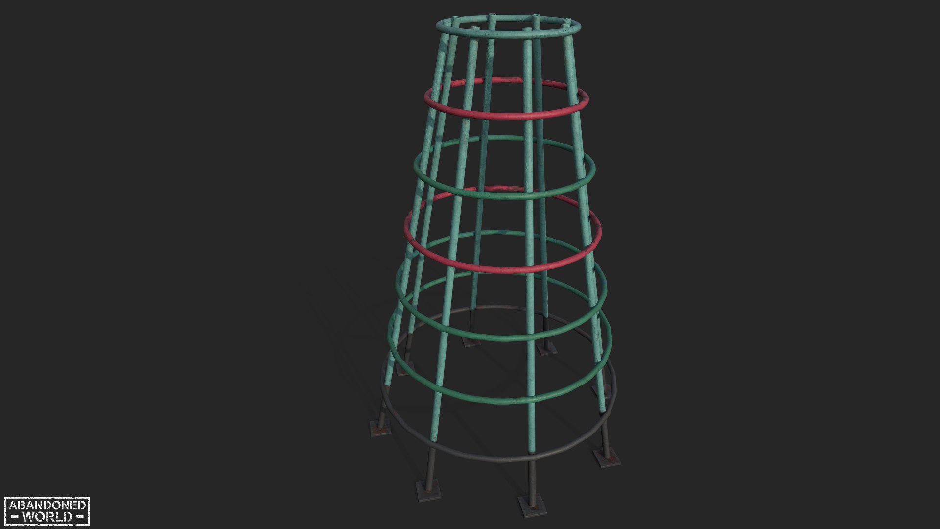 3D Old Playground Props Set Vol.2 - TurboSquid 2176246