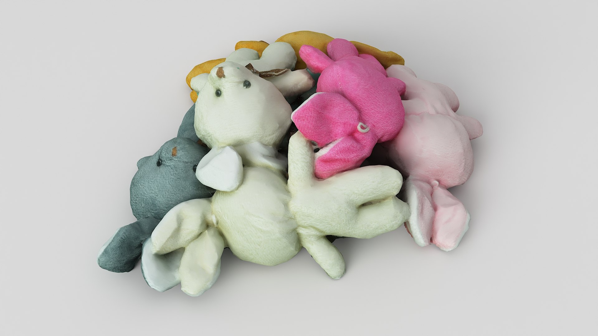 3D Model Plush Pile 01 - TurboSquid 1878923