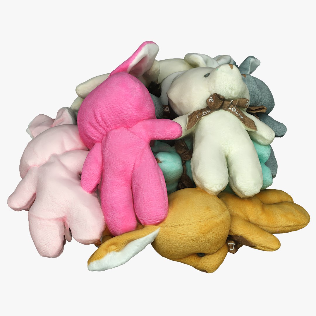 3D Model Plush Pile 01 - TurboSquid 1878923