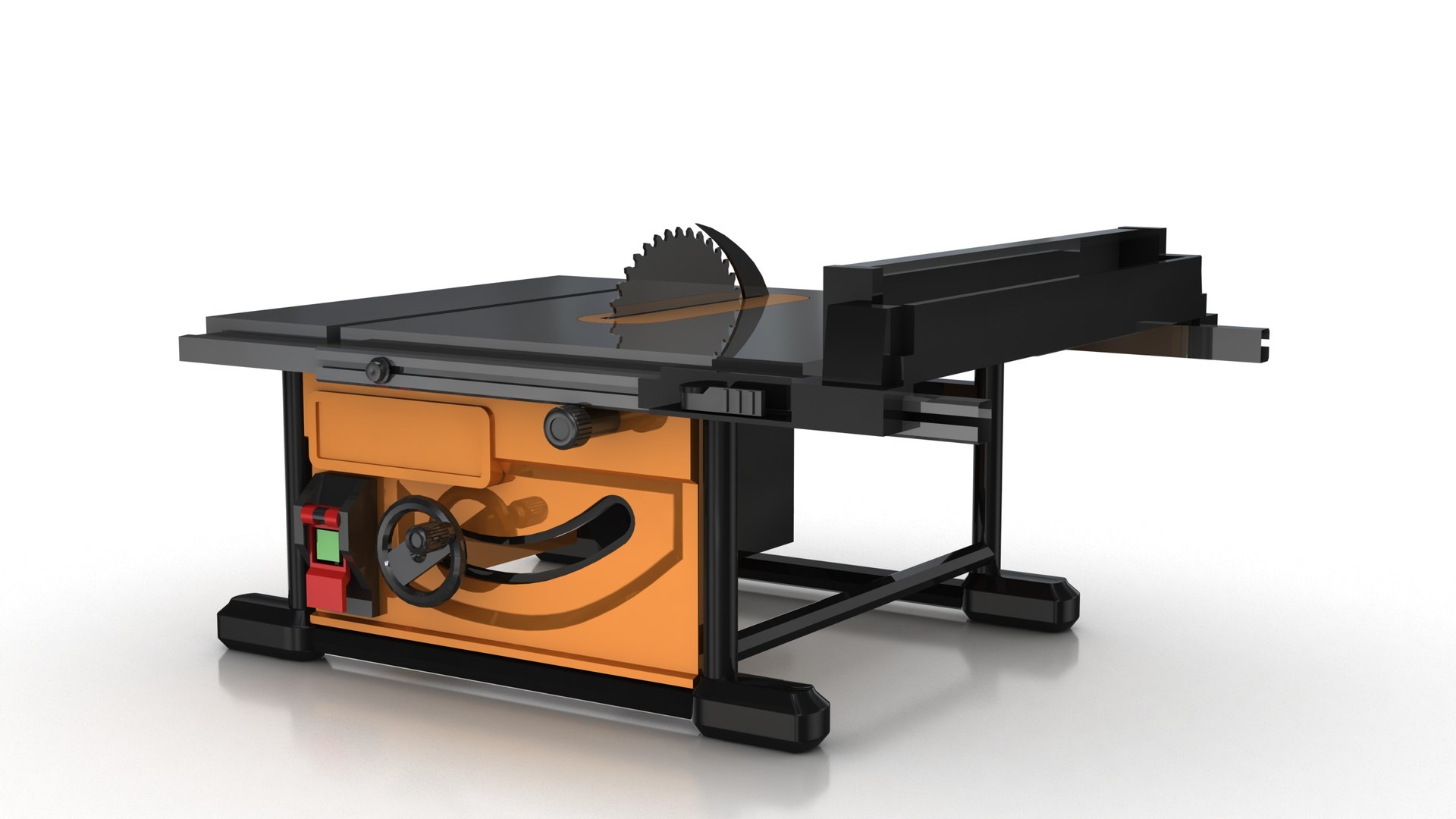 Table saw 3D model - TurboSquid 2030764