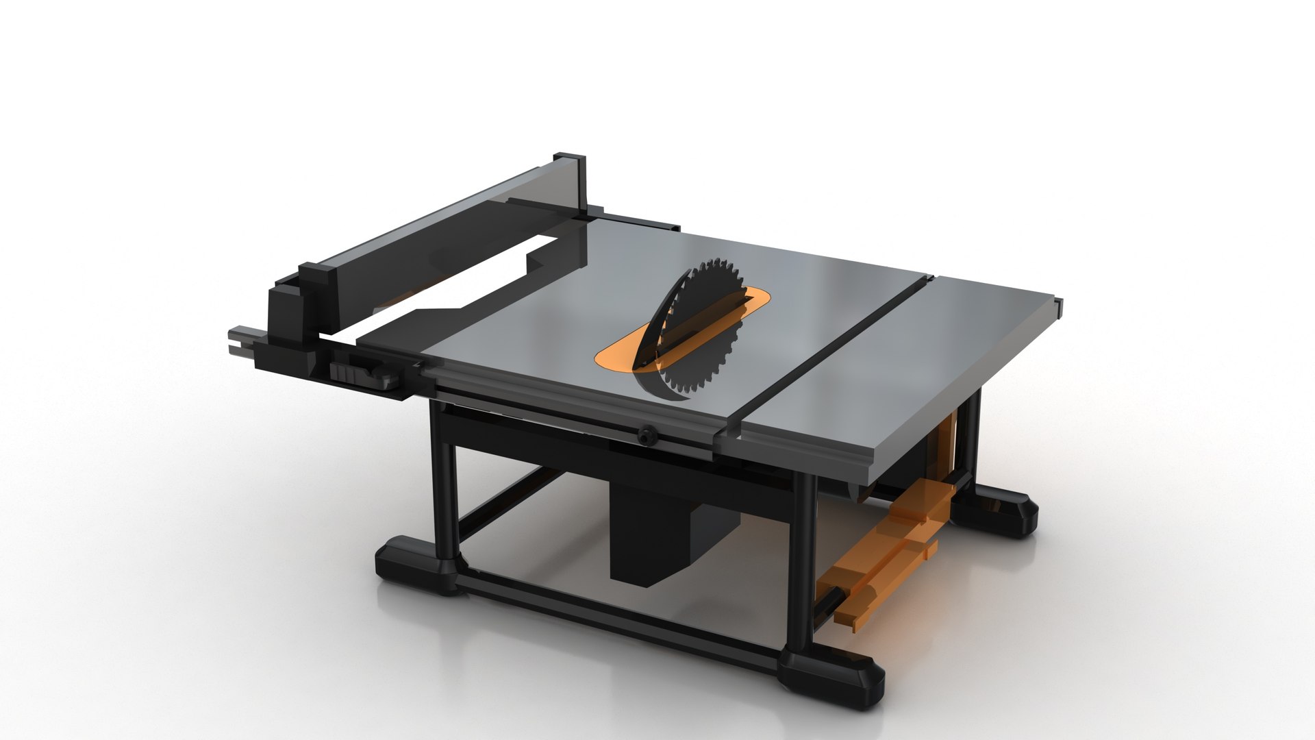 Table saw 3D model - TurboSquid 2030764