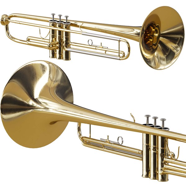Jupiter JTR 408L Lacquer Trumpet 3D - TurboSquid 1977001
