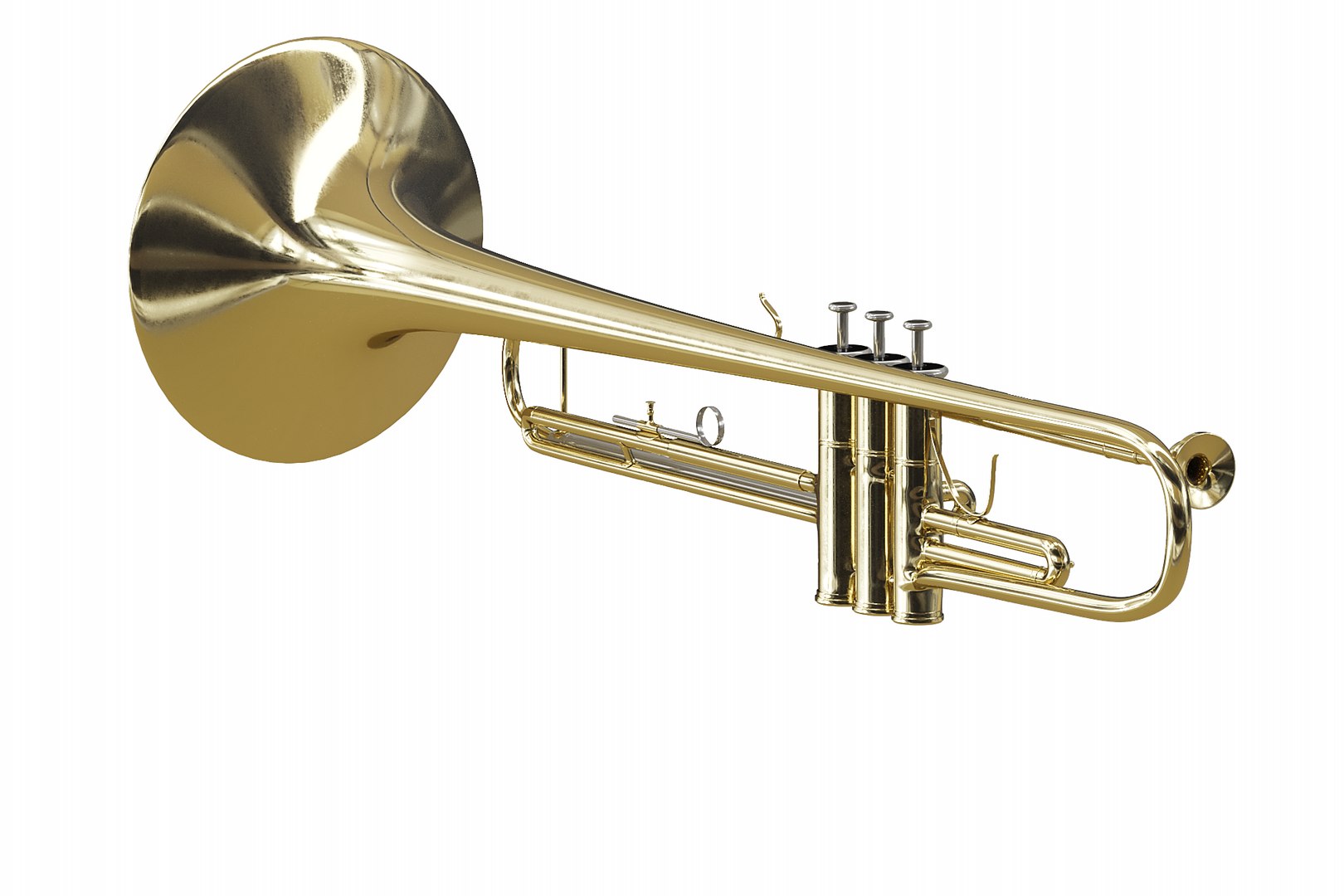 Jupiter JTR 408L Lacquer Trumpet 3D - TurboSquid 1977001