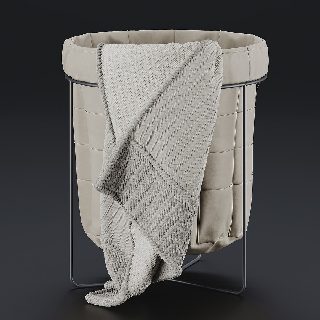 3D Model Laundry Basket - TurboSquid 1779625