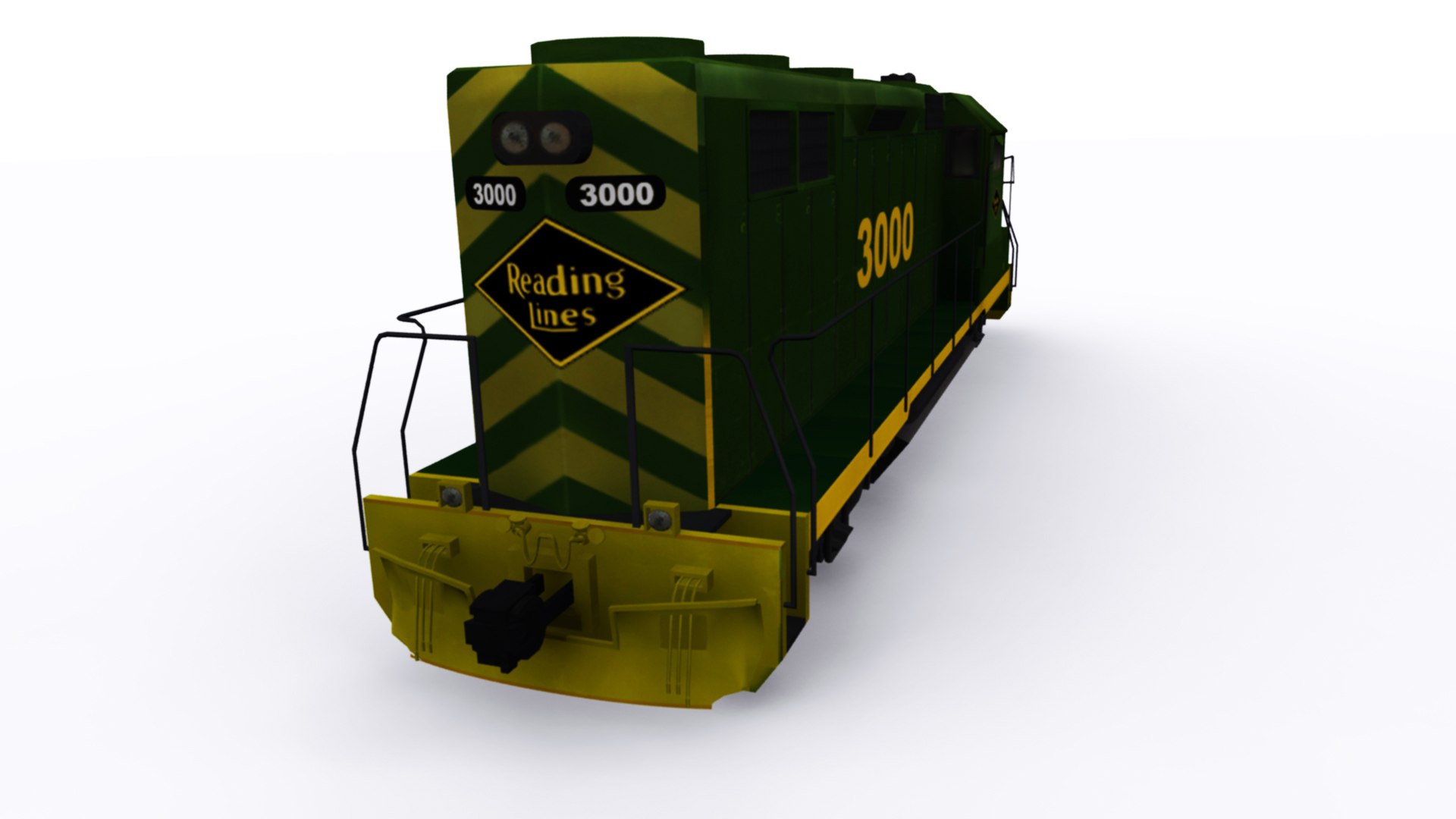 3D EMD GP40 2 - TurboSquid 2099726