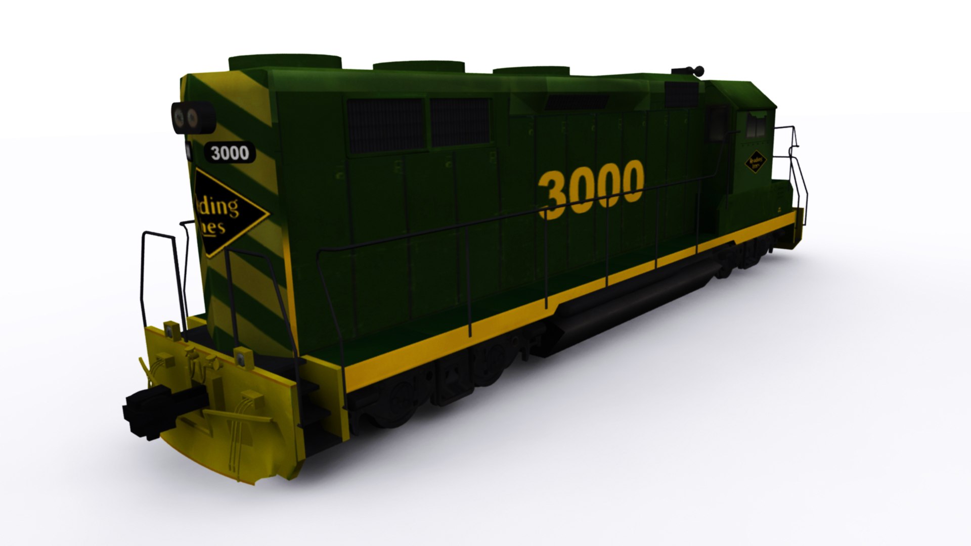 3D EMD GP40 2 - TurboSquid 2099726