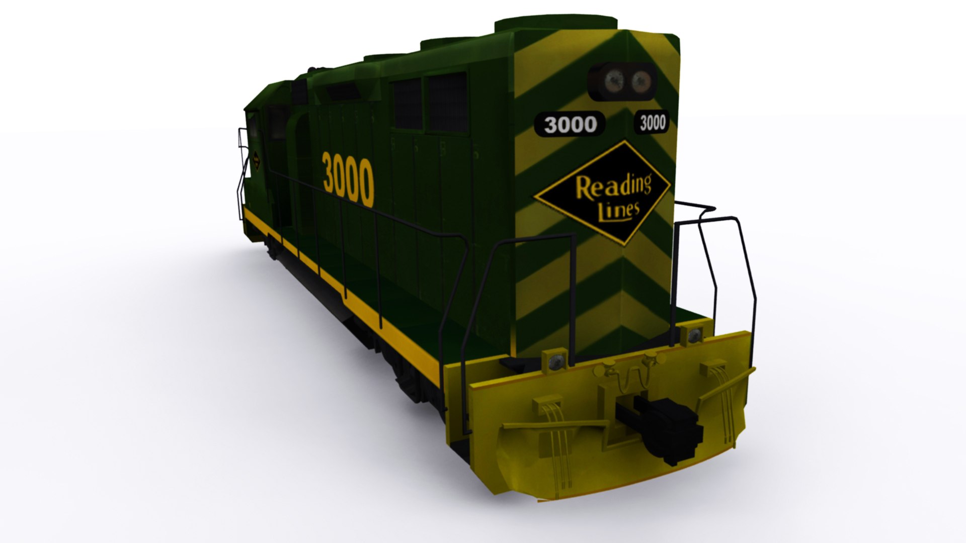 3D EMD GP40 2 - TurboSquid 2099726