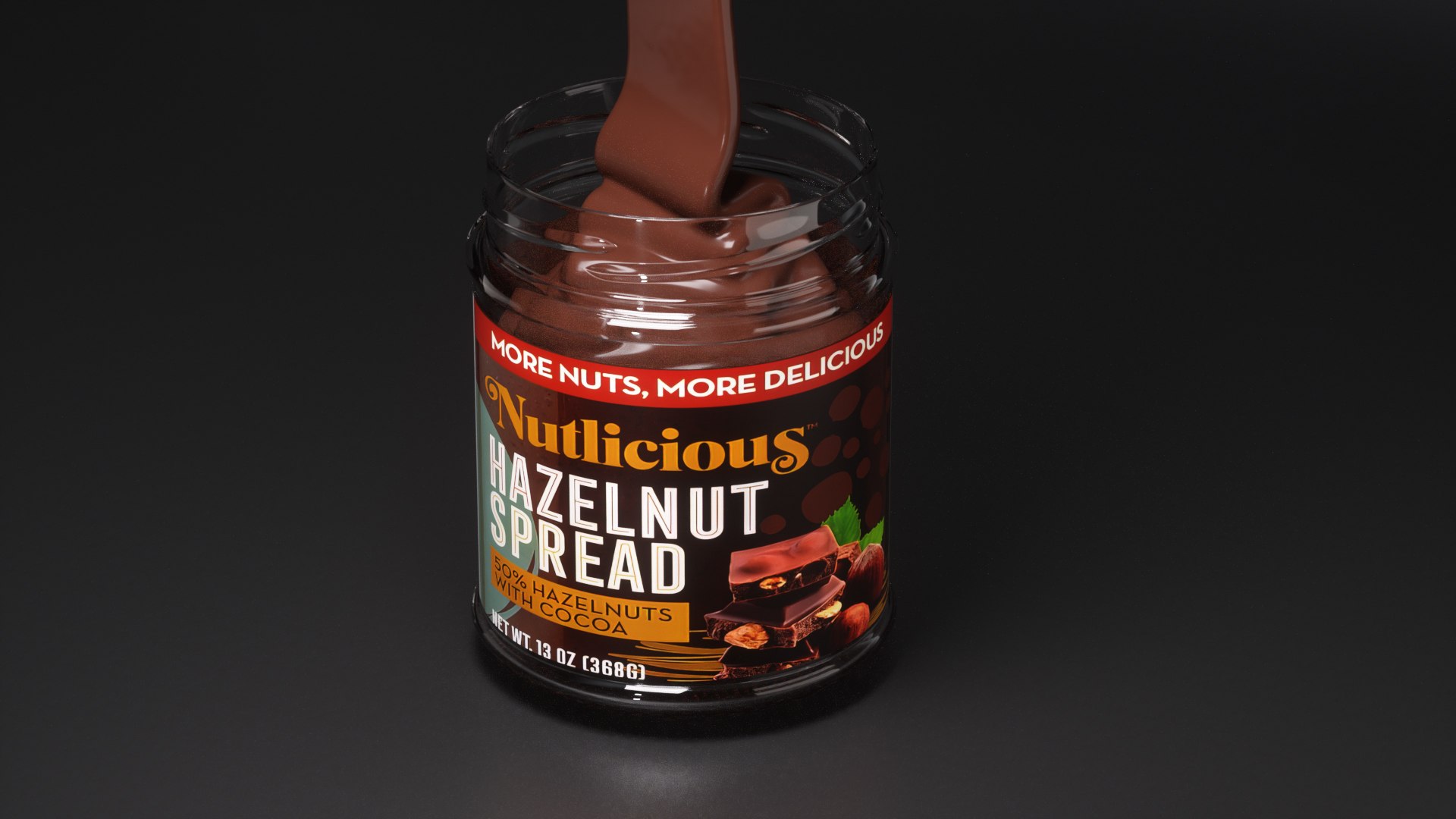 3D Hazelnut Splash - TurboSquid 2034630