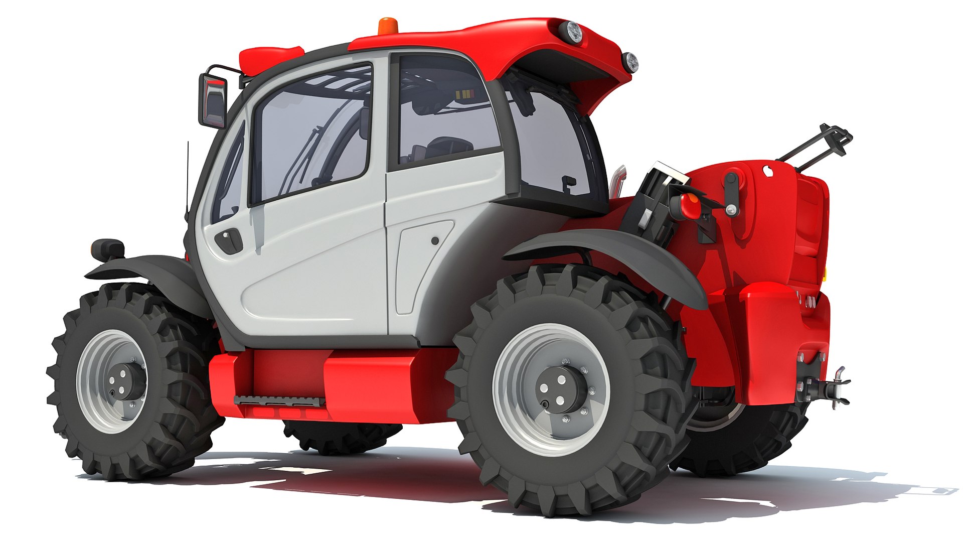 Telescopic Handler Terrain 3D - TurboSquid 1672784