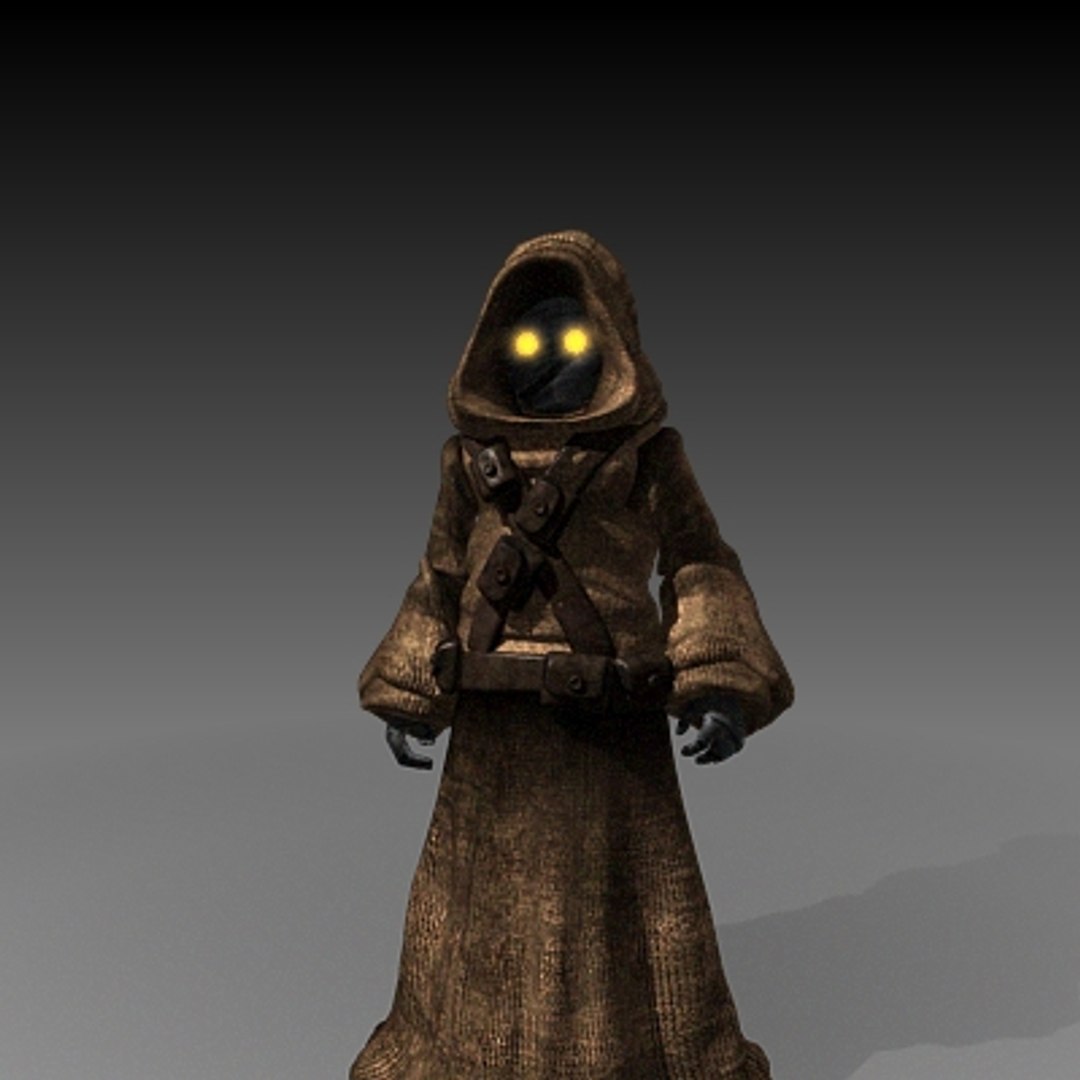 Jawa Character 3d Model