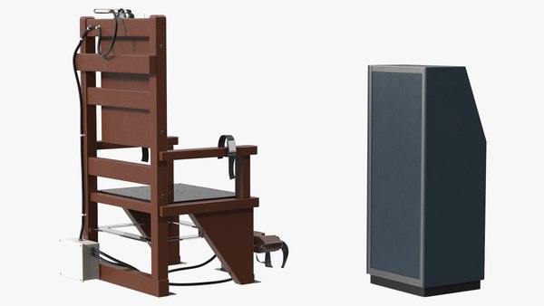 3D Electric Chair with Control Panel model - TurboSquid 1723463