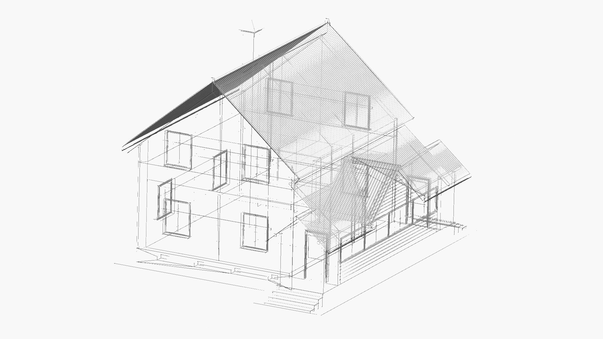 3D Construction Build Animation Showing Model - TurboSquid 1701117