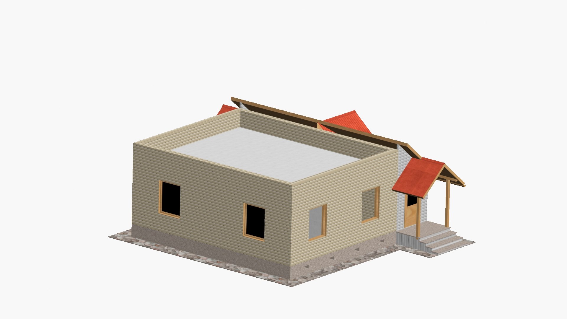 3D Construction Build Animation Showing Model - TurboSquid 1701117