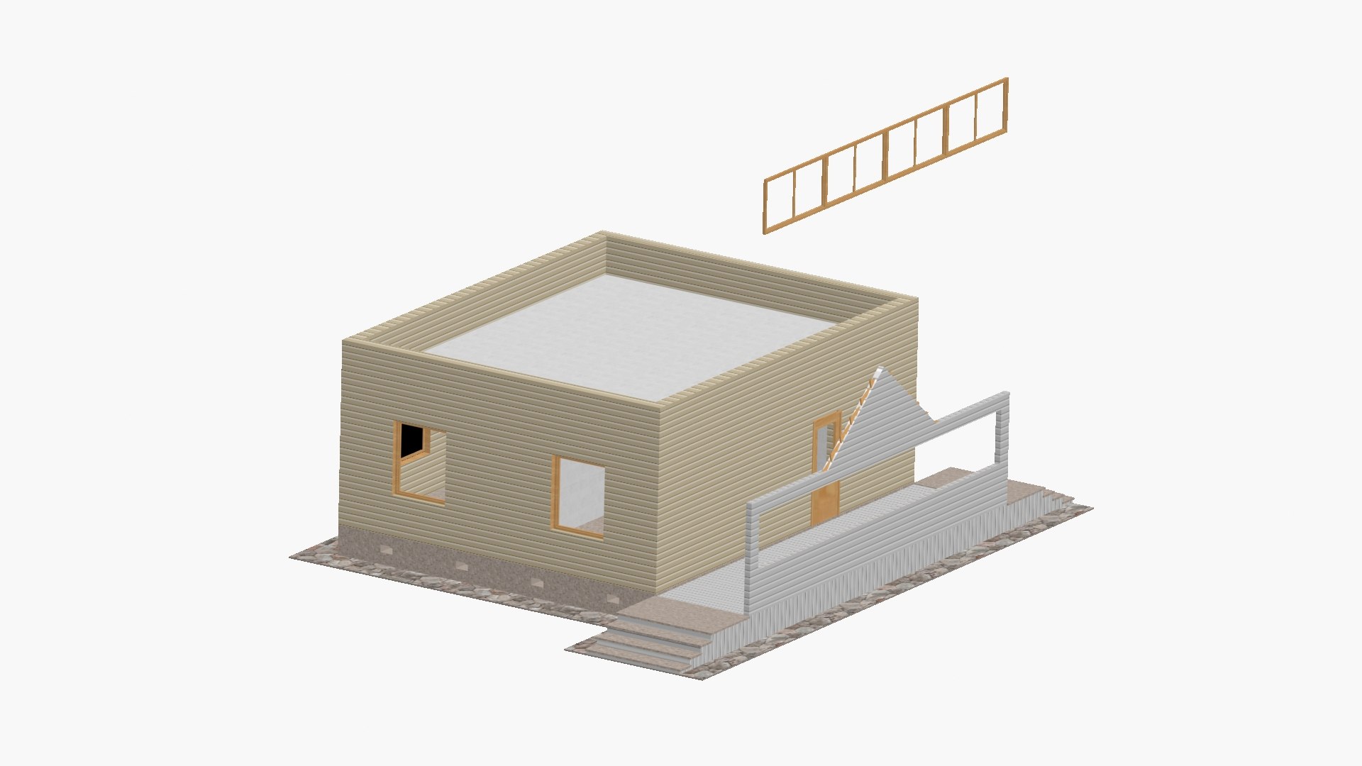 3D Construction Build Animation Showing Model - TurboSquid 1701117
