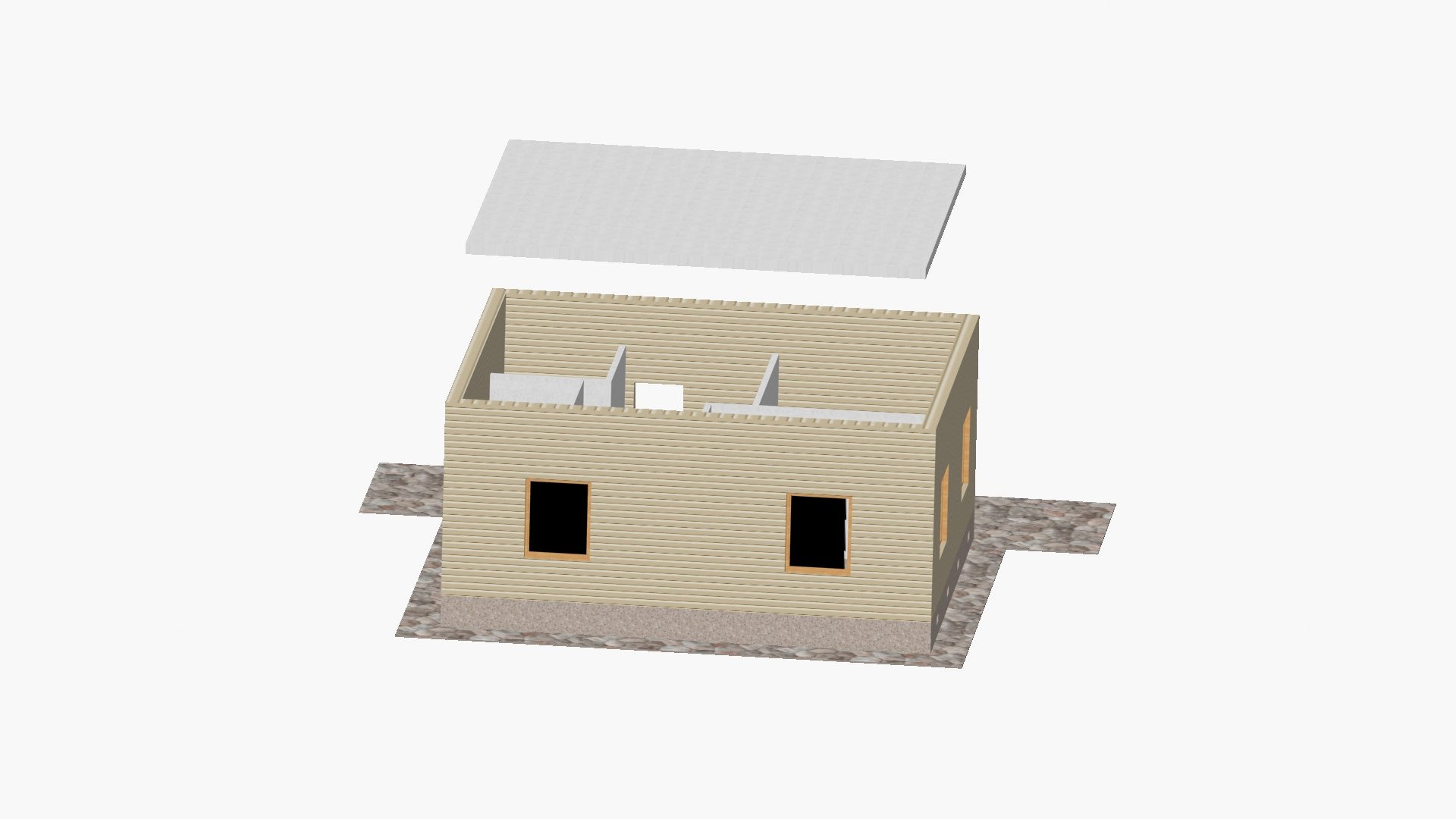 3D Construction Build Animation Showing Model - TurboSquid 1701117