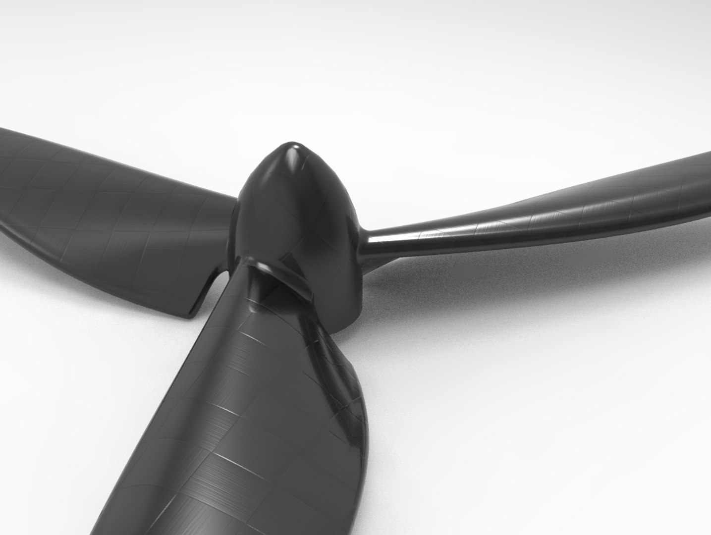 3 Wings Drone Propeller 3D Model - TurboSquid 1458036