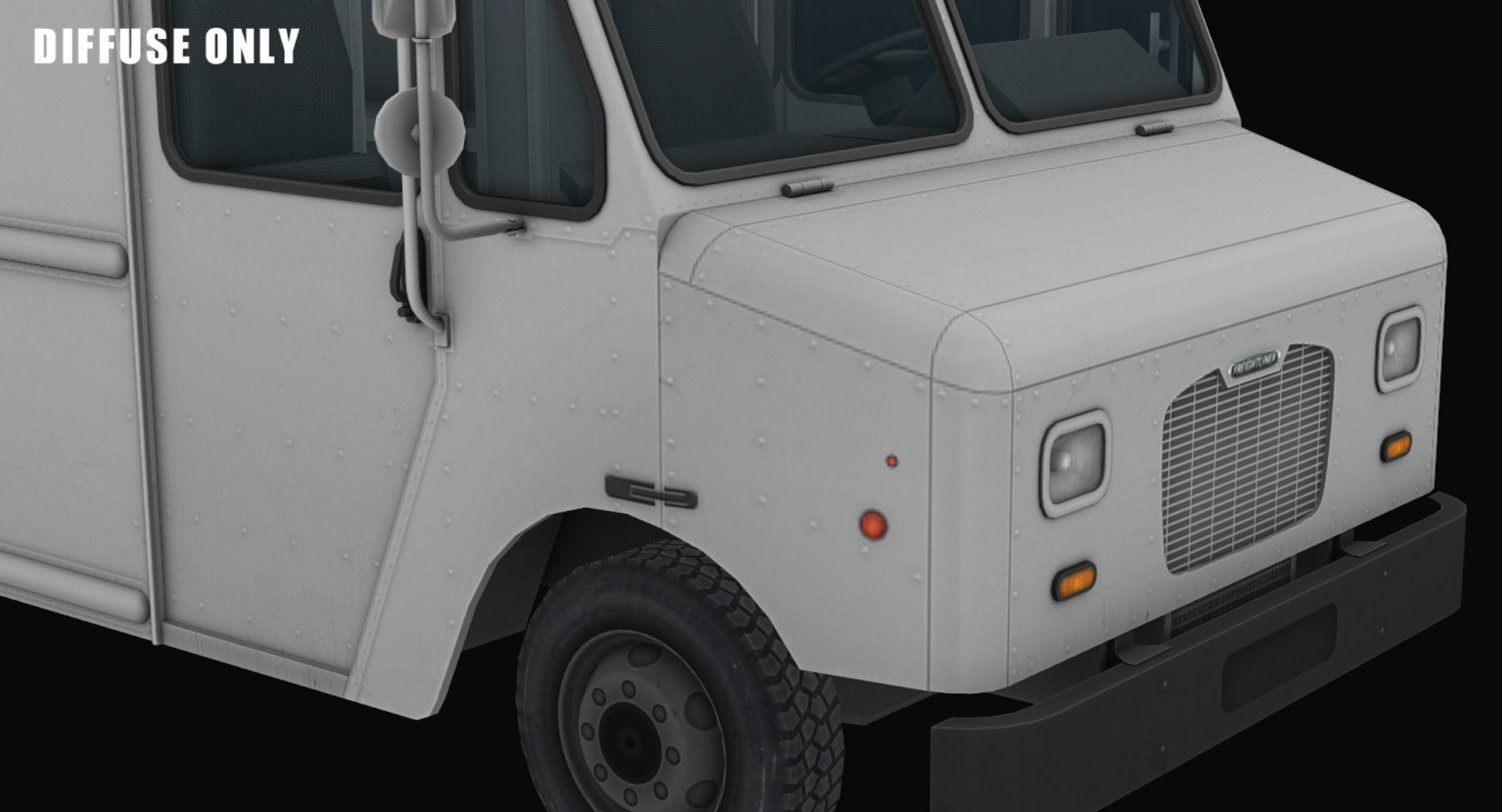 3d Model Of Morgan Olson Step Van