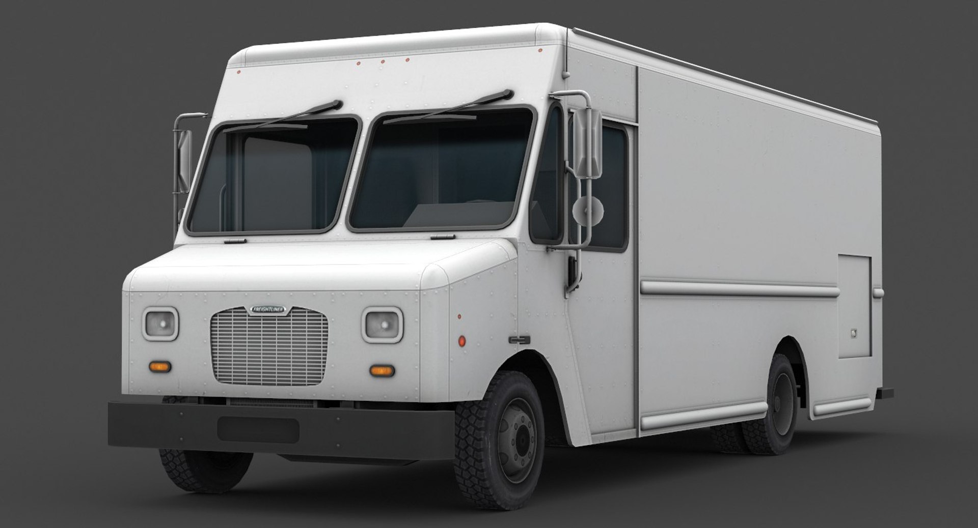 3d Model Of Morgan Olson Step Van