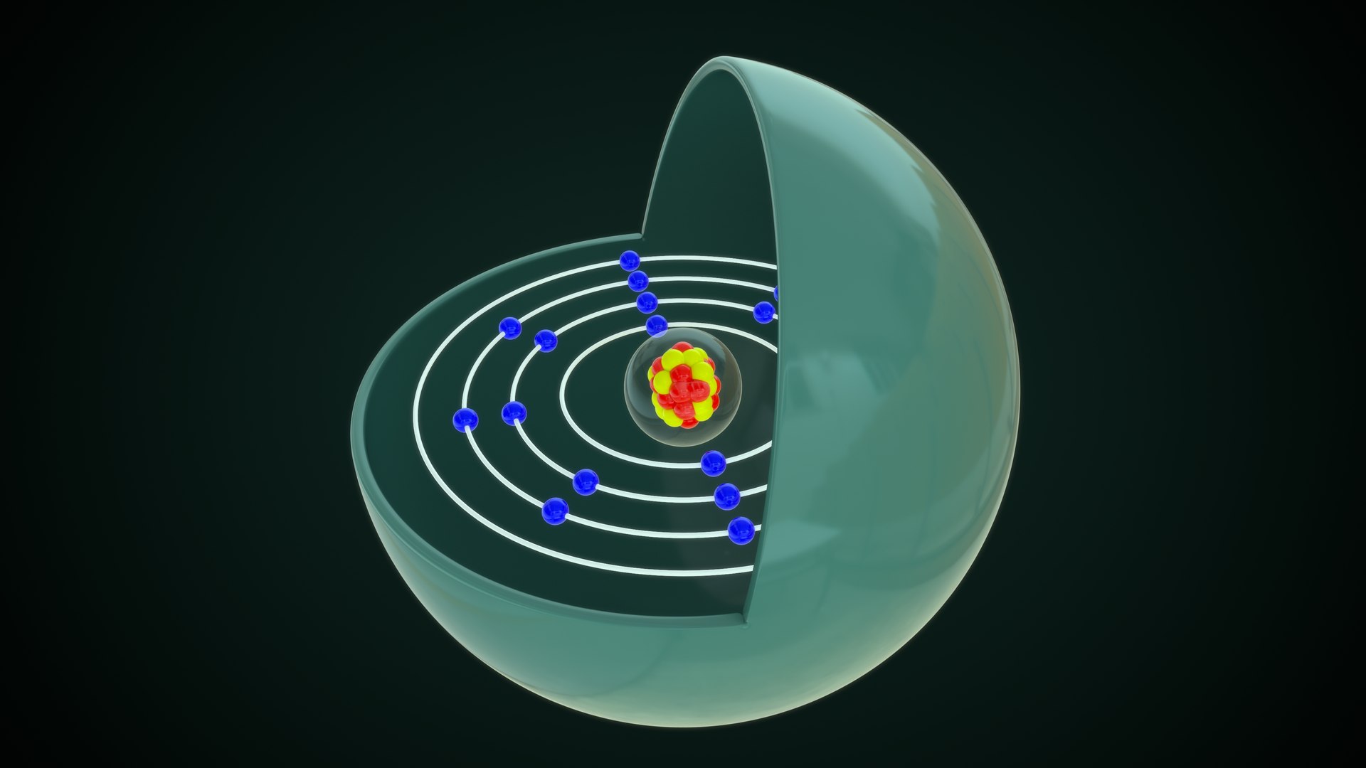 3D model Potassium Atom - TurboSquid 2132409