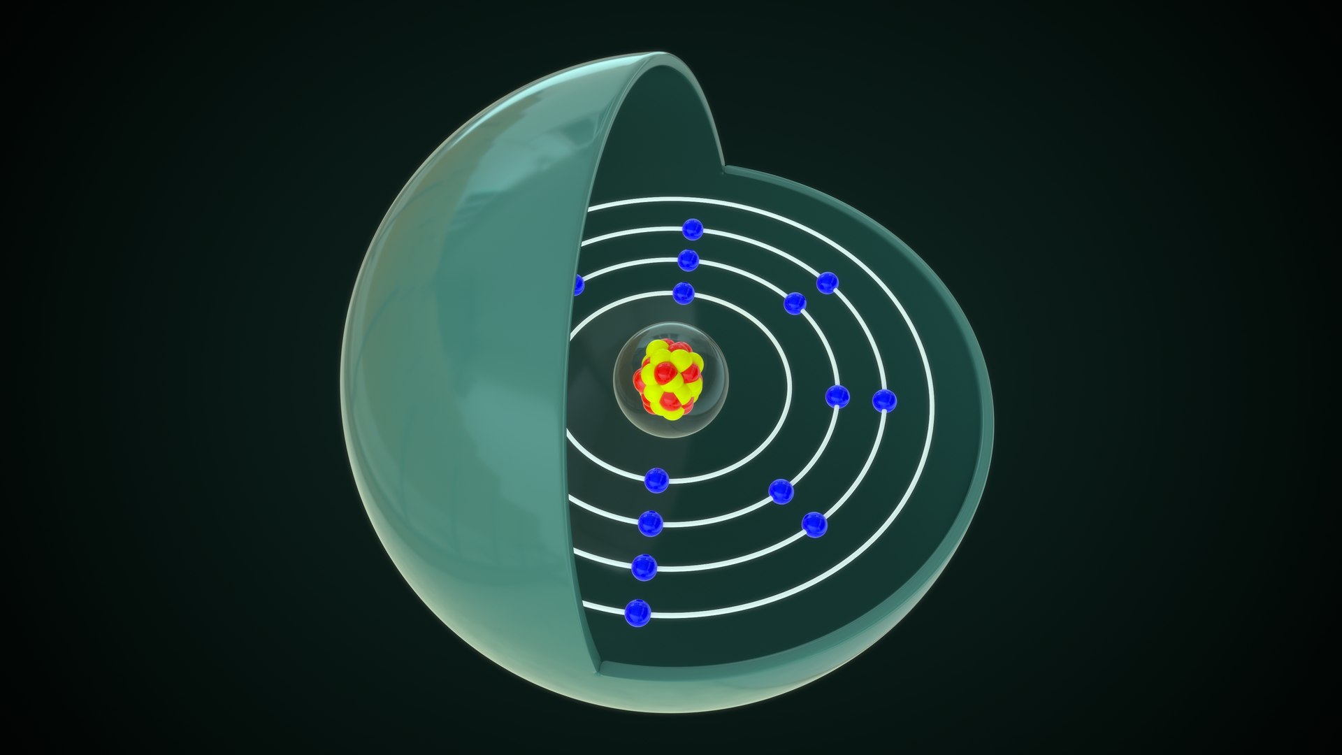 3D model Potassium Atom - TurboSquid 2132409