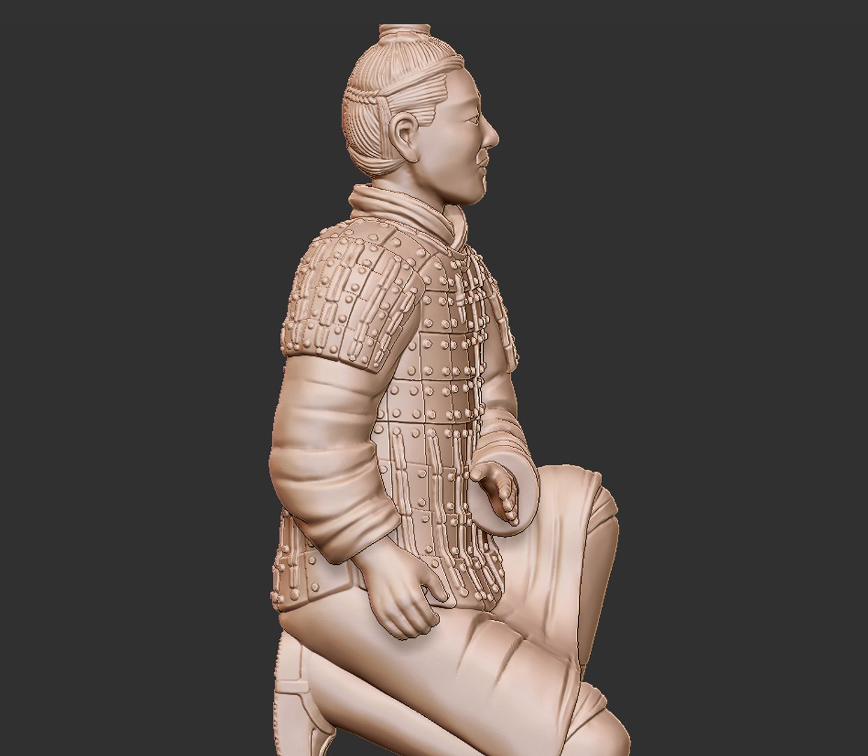 Terra-cotta Warrior 3D Model - TurboSquid 1608228