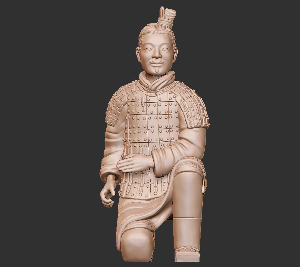 Terra-cotta Warrior 3D Model - TurboSquid 1608228
