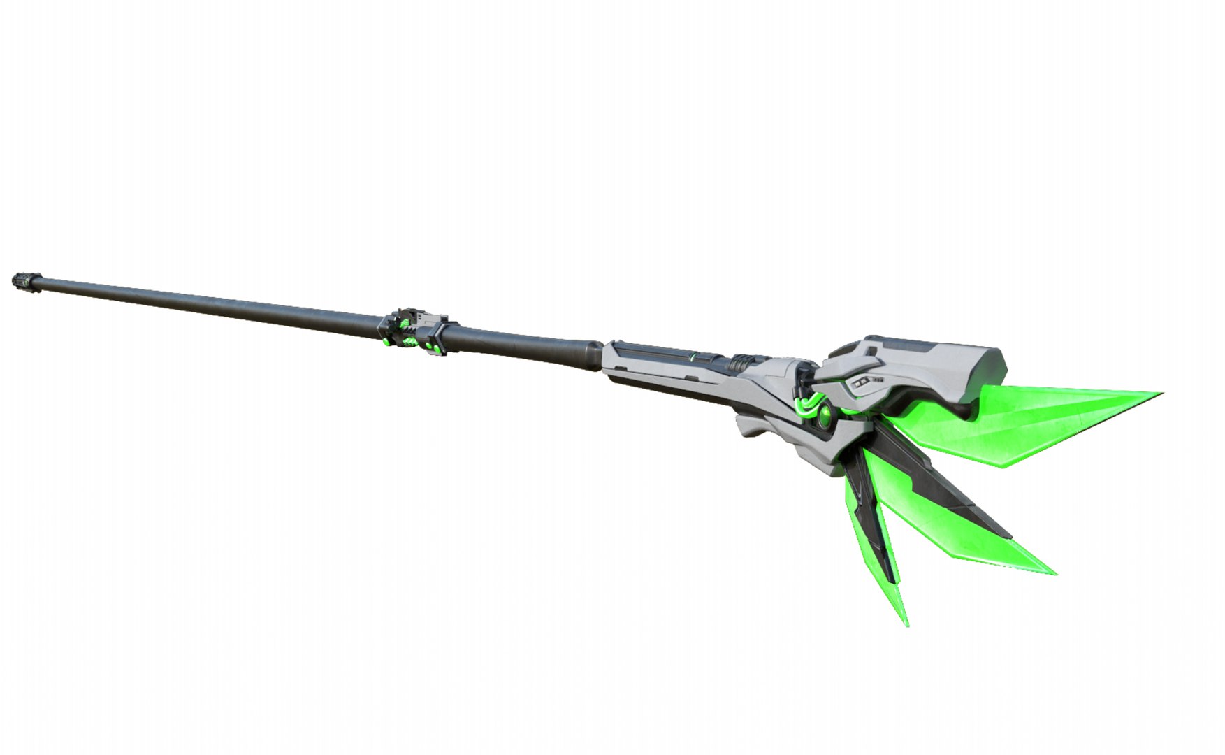 Green Staff Highpoly Model 3D - TurboSquid 2099468