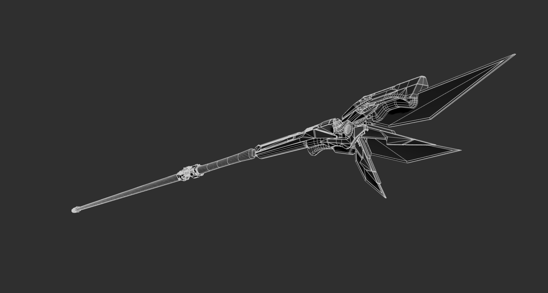 Green Staff Highpoly Model 3D - TurboSquid 2099468