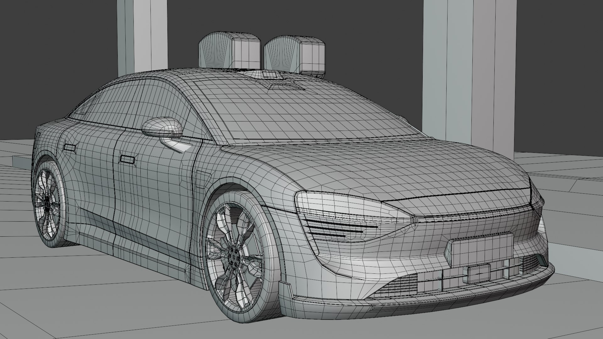 3D Charging Station With Nio And Luxeed Model - TurboSquid 2261190