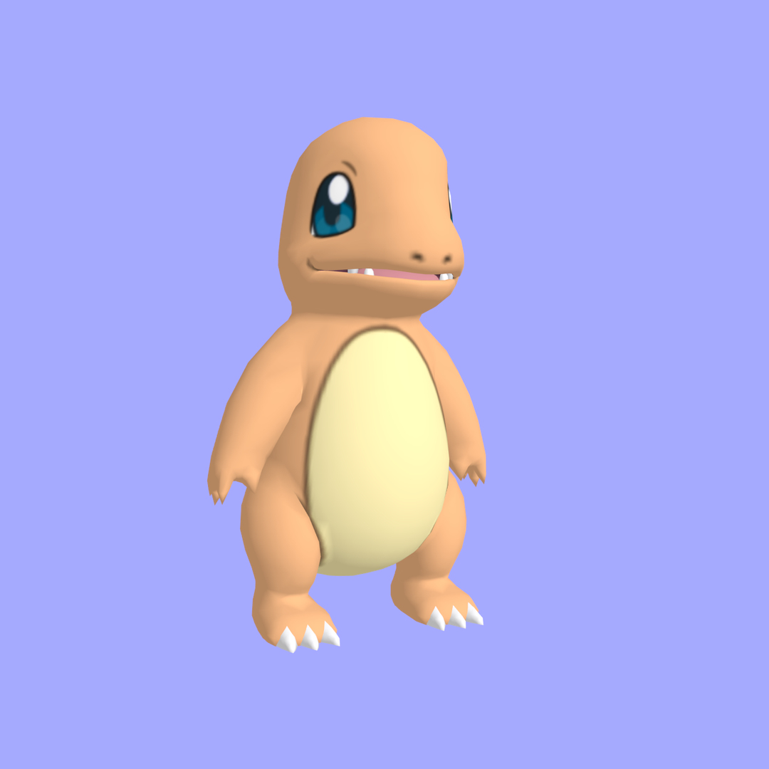 Pokemon Charmander 3D - TurboSquid 1413273