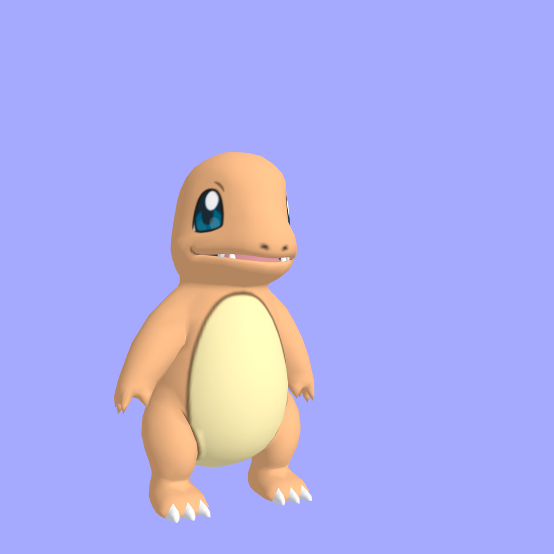 Pokemon charmander 3D - TurboSquid 1413273