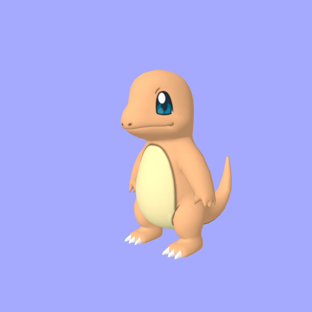 Pokemon Charmander 3D - TurboSquid 1413273